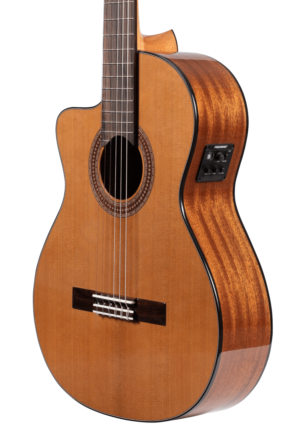 KATOH MCG40CEQL LH CW CLASSICAL CUTAWAY GUITAR - Katoh Guitars